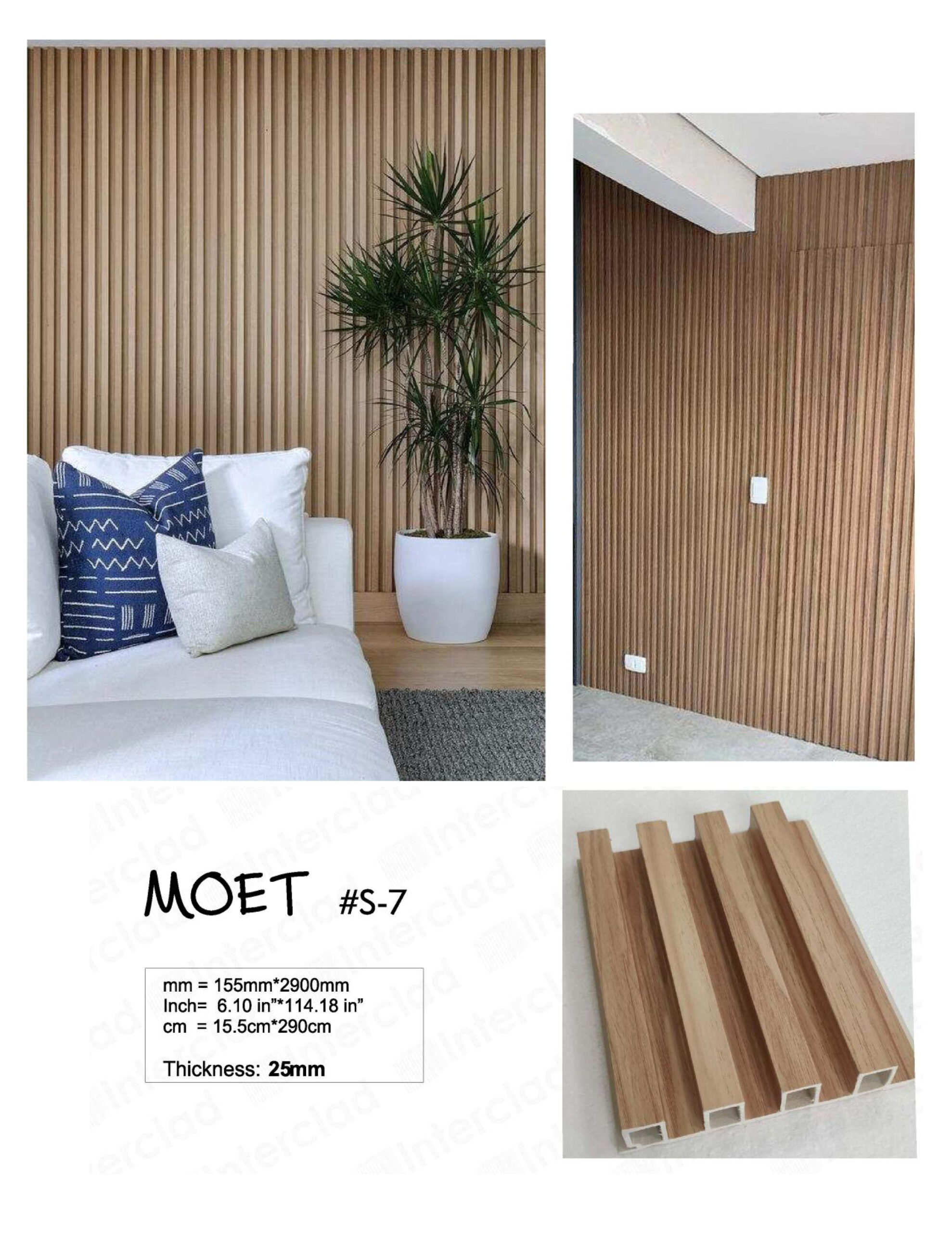 WPC fluted Panel - woodnart