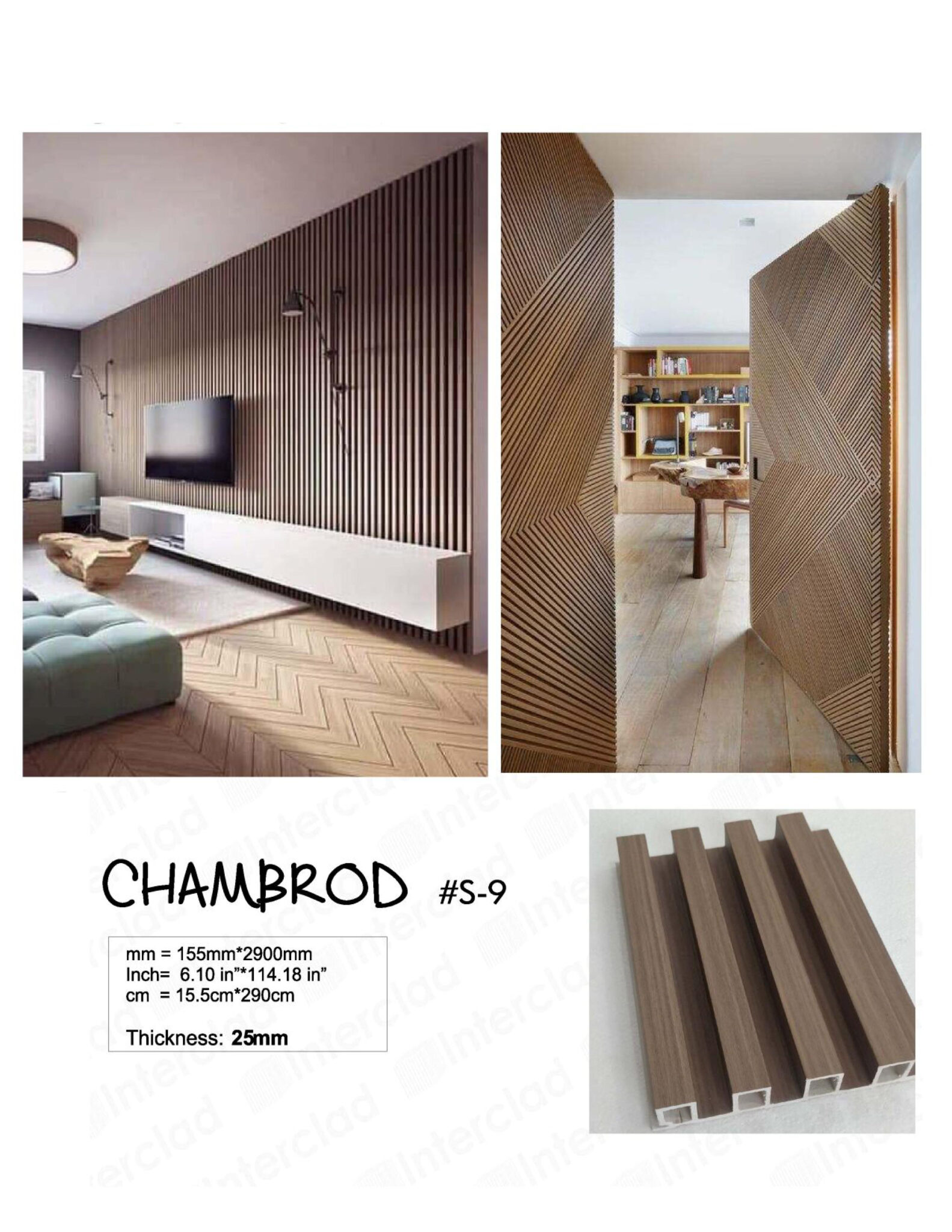 WPC fluted Panel - woodnart