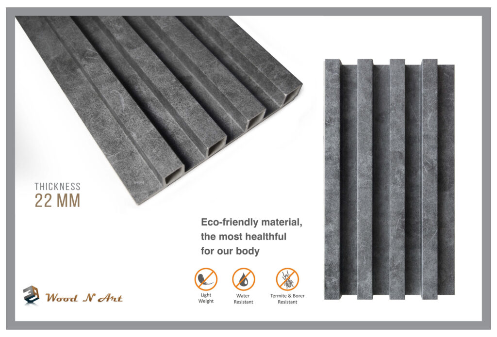 WPC fluted Panel - woodnart