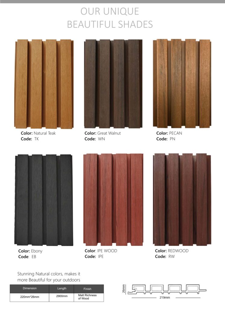 Exterior WPC Cladding - woodnart